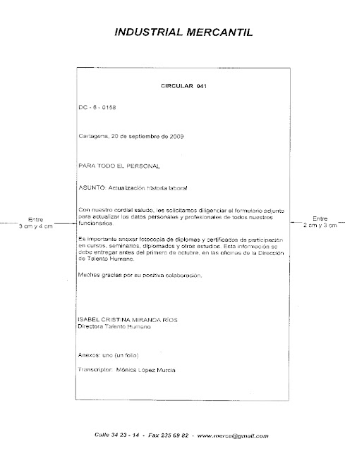 NORMA GTC185: LA CIRCULAR