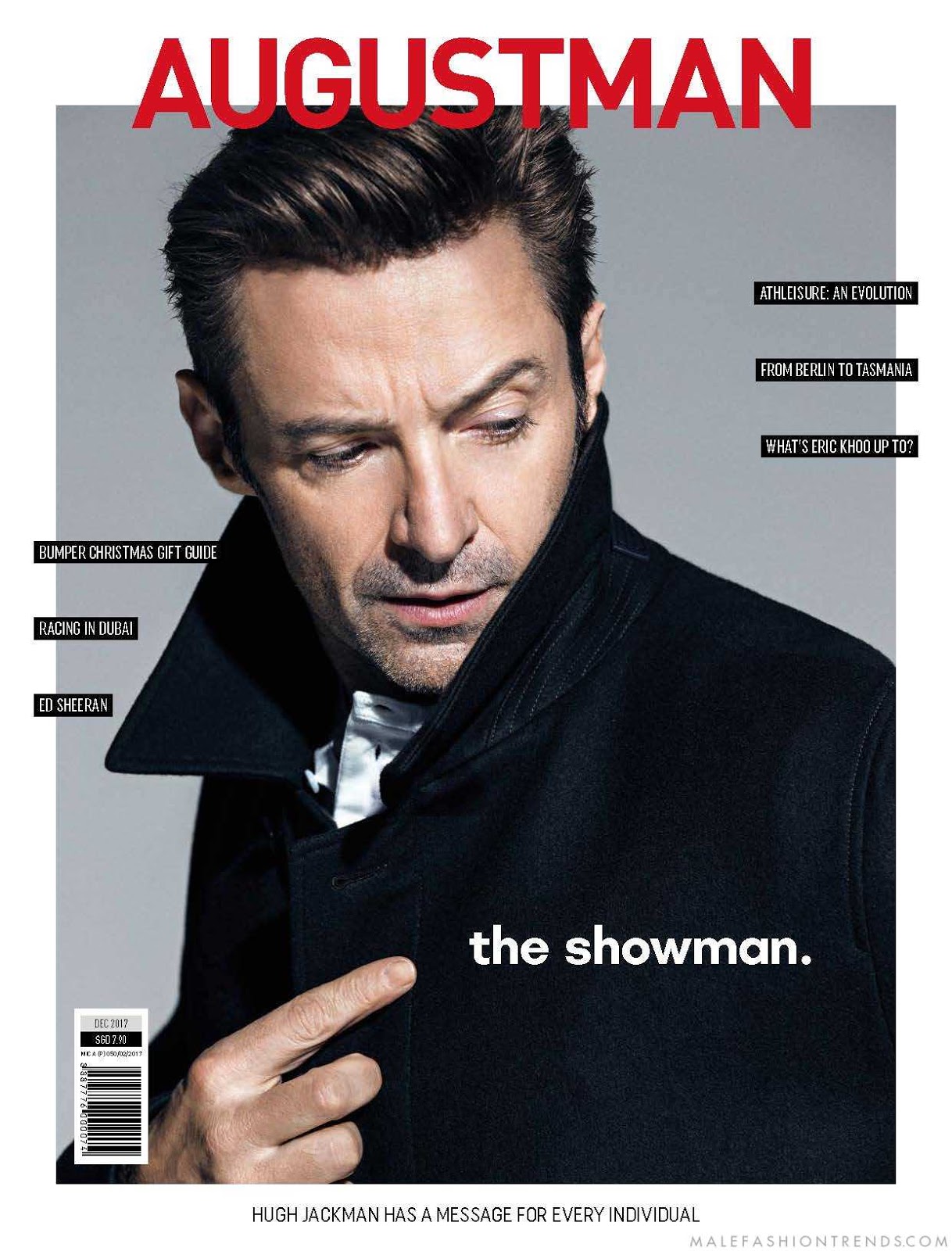 Hugh Jackman muestra elegancia absoluta para August Man Singapur