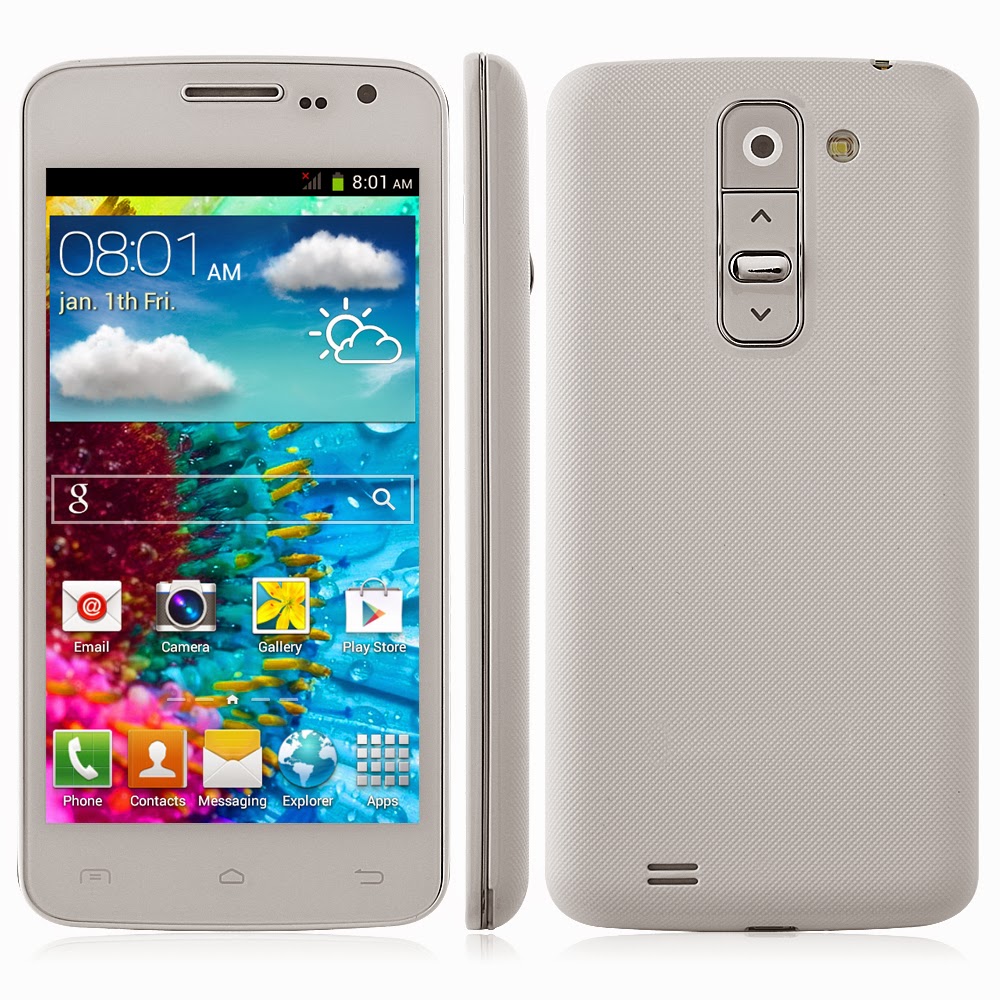 Tengda G2 Android phone MTK6572W Android 4.2 4.5 Inch IPS Screen 3G ...