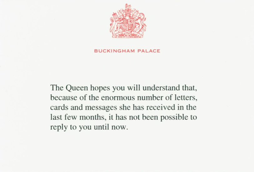 Royal Letters: October 2016