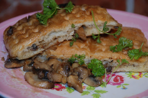 Smaskelismaskens: Svamp- och ostmacka