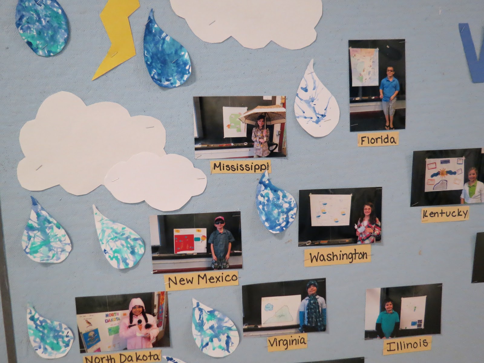 Adventures of a Young Educator : Weather Bulletin Board
