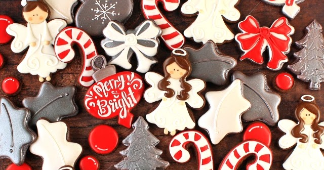 How to Make Decorated Angel Cookies for Christmas