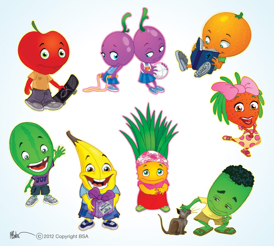 Matt Baker Portfolio: Illustrations from 2007