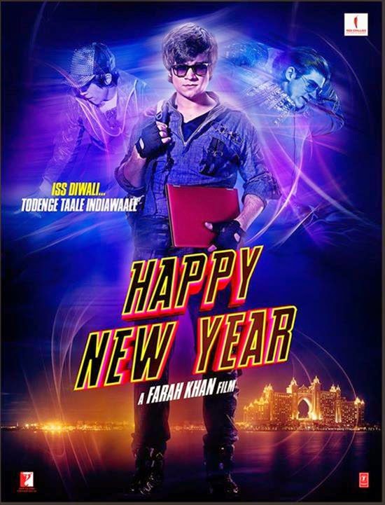 Happy New Year (2014) First Look Movie Posters - Shahrukh Khan, Deepika ...