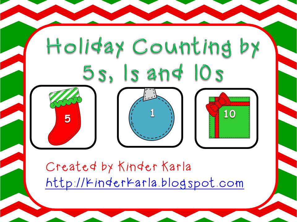 Karla's Kreations: Counting by 1s, 5s, and 10s FREEBIE