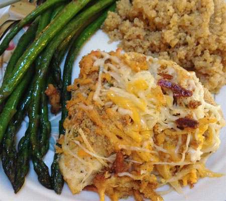 Garlic Cheddar Chicken recipe -Taste USA