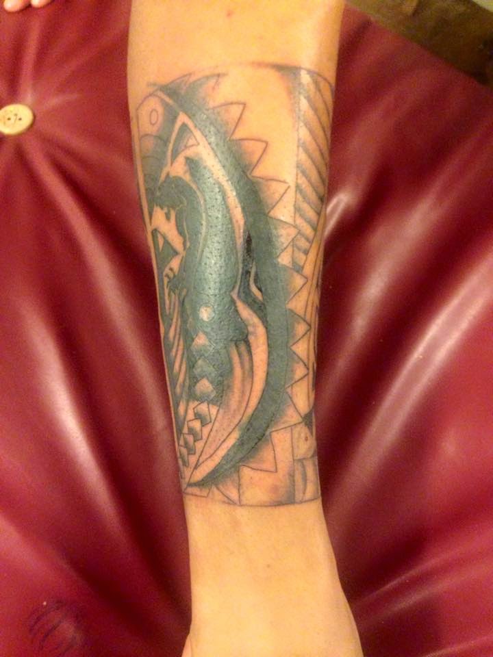 Arteando: Tattoo cover mahori