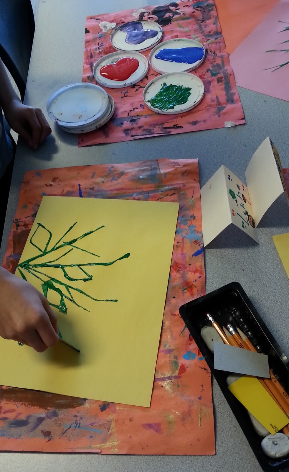 a faithful attempt: Printmaking Flowers