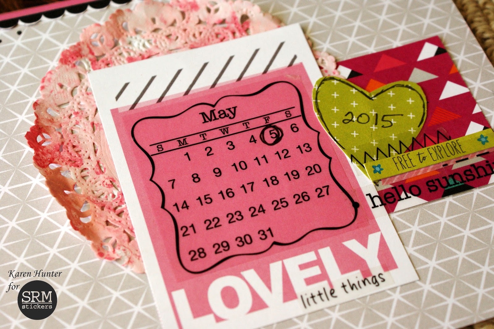 KarenScraps: Hello Spring Layout