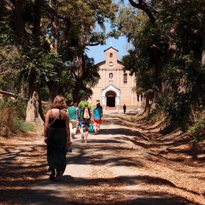 Cheng @ Zambia: Santa Maria at Chilubi Island.