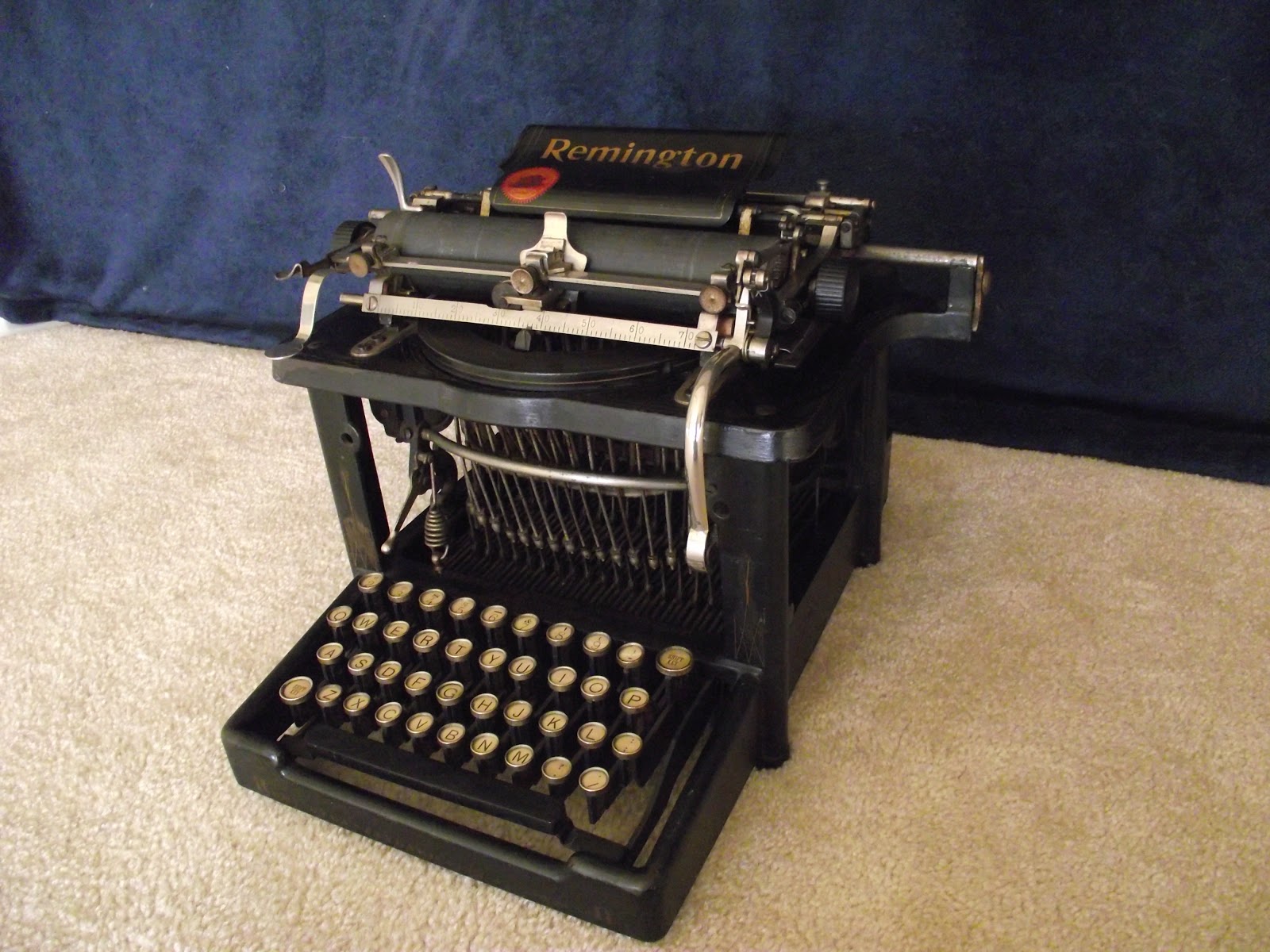 Typewriters 101 : My 1897 Remington Standard No. 6 Typewriter