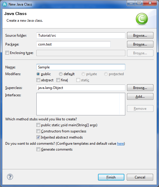 Simple Working/Running example code: Using Ivy for dependency management - IvyDE on Eclipse Tutorial