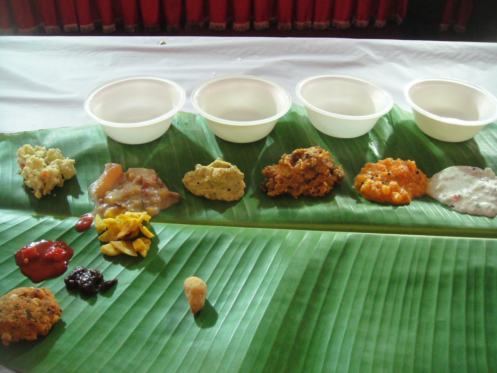 A Banana Leaf Lunch