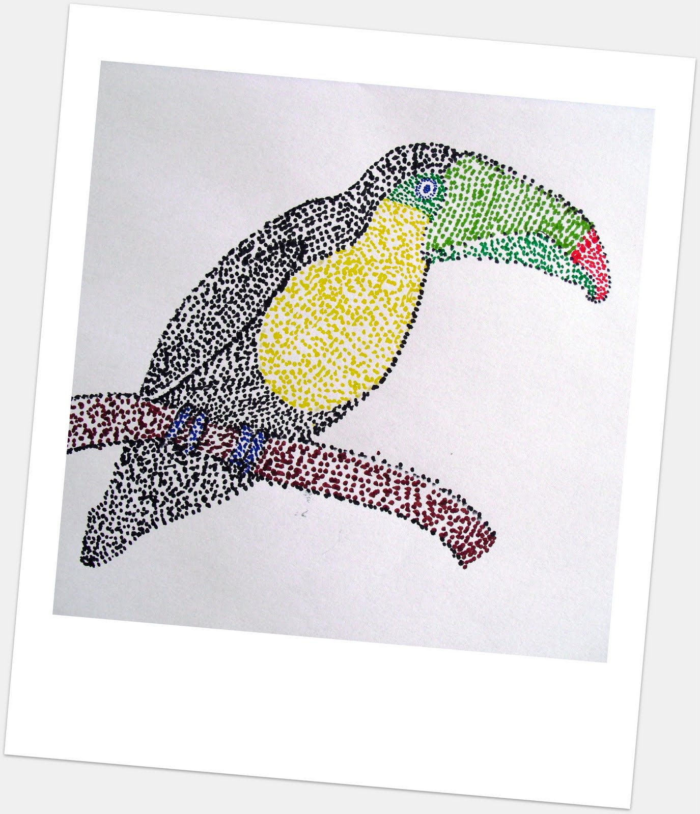 Investigar y Aprender: EL PUNTILLISMO.