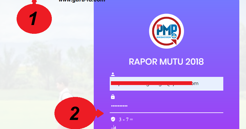 Login Rapor Mutu PMP 2016 2017 2018 2019 - Modul Ajar Kurikulum Merdeka