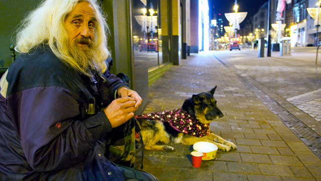 White Wolf : Dog's Love: Beautiful series of pictures showing homeless ...