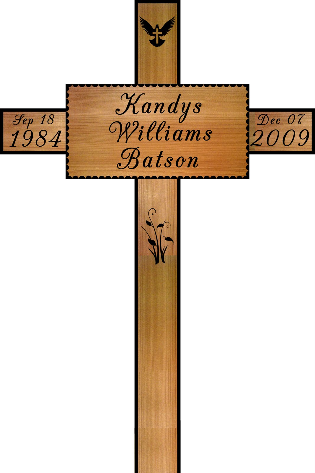 Doc's Wood Art: Memorial Crosses