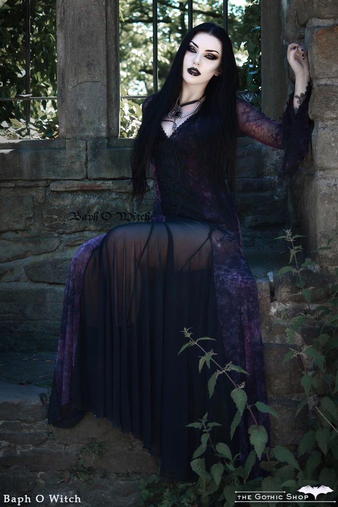 The Gothic Shop Blog: Opium Dress - Baph O Witch