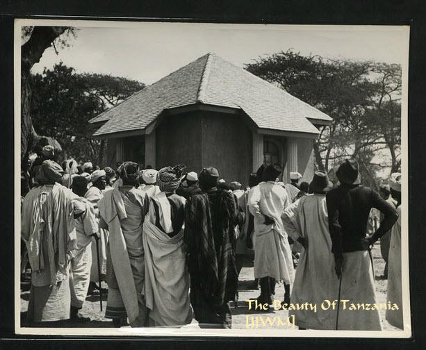 THE BEAUTY OF TANZANIA: CHIEF MKWAWA SKULL RETURN JUNE 1954