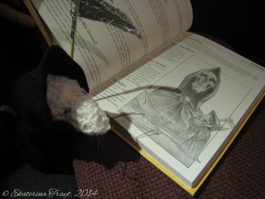 Forest Lair: Fan Art: The Death of Rats (Discworld)