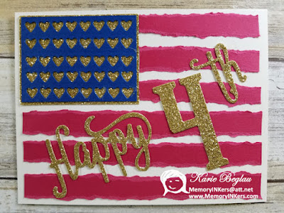 MemoryINKers: Patriotic - Paper Crafting Blog Hop