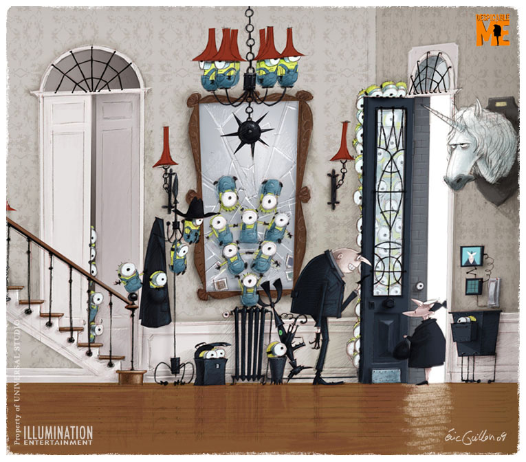 eric guillon: Gru's house