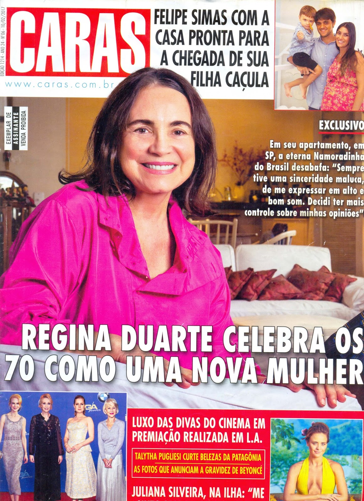 REGINA DUARTE (NAMORADINHA DO BRASIL): REGINA DUARTE CELEBRA OS 70 COMO ...