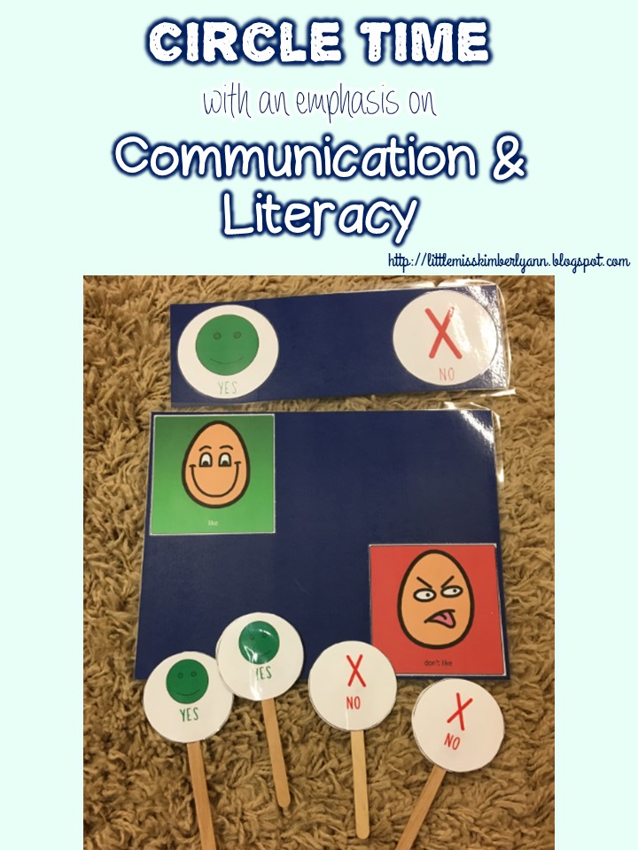 Little Miss Kim's Class: Circle Time in Special Education: Focusing on ...