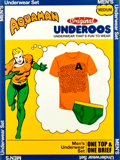 The Aquaman Shrine: Aquaman Underoos