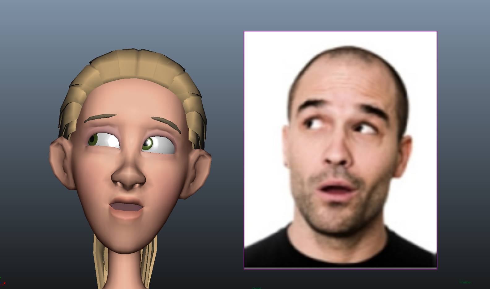 Dynamic Poses and Facial Expressions [Maya] - Inside My Canvas.