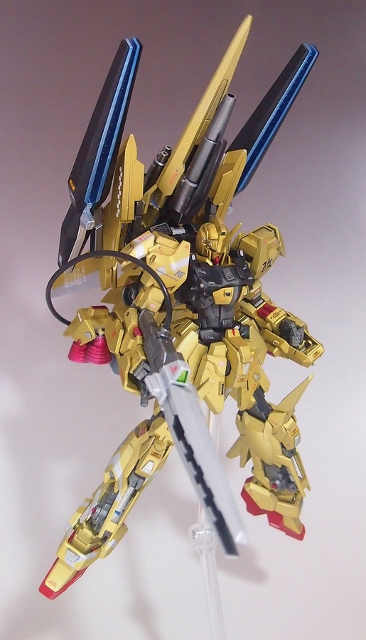 Custom Build: HGBF 1/144 Mega-Shiki KAI