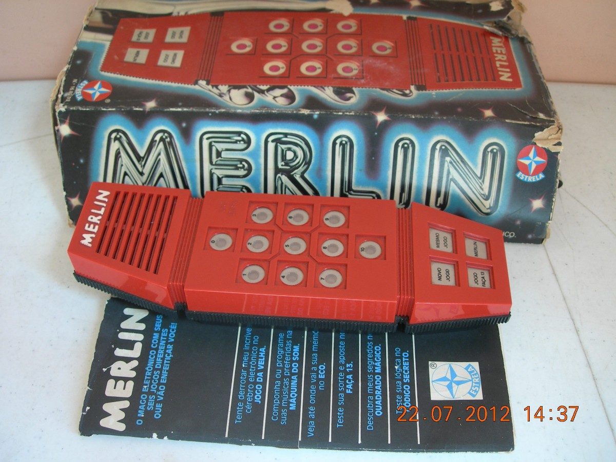 BAÚ DOS TEMPOS: MERLIN - Brinquedo (1981)