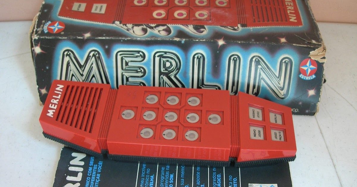 BAÚ DOS TEMPOS: MERLIN - Brinquedo (1981)