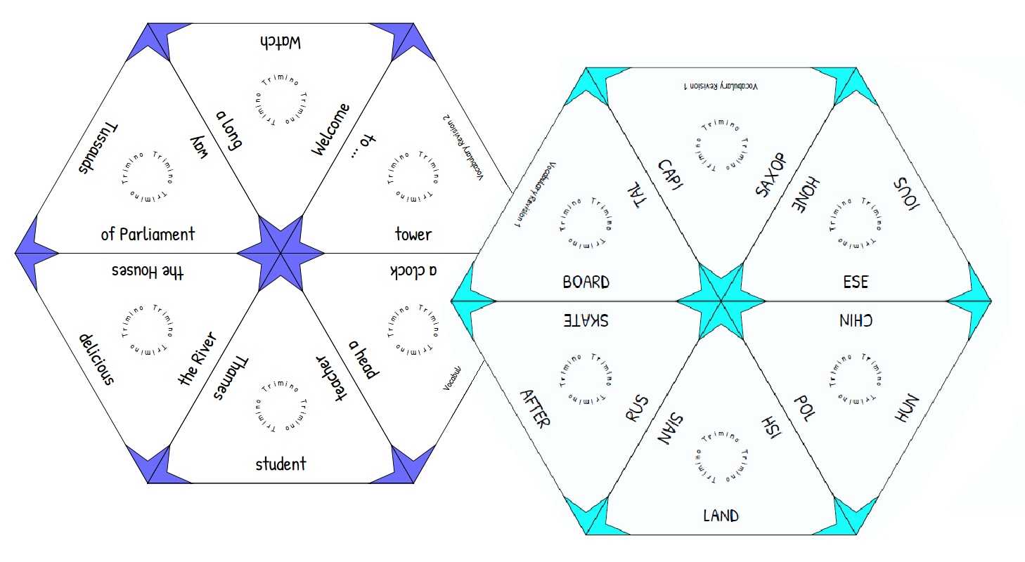 moje pomysły jak ...: Trimino revision