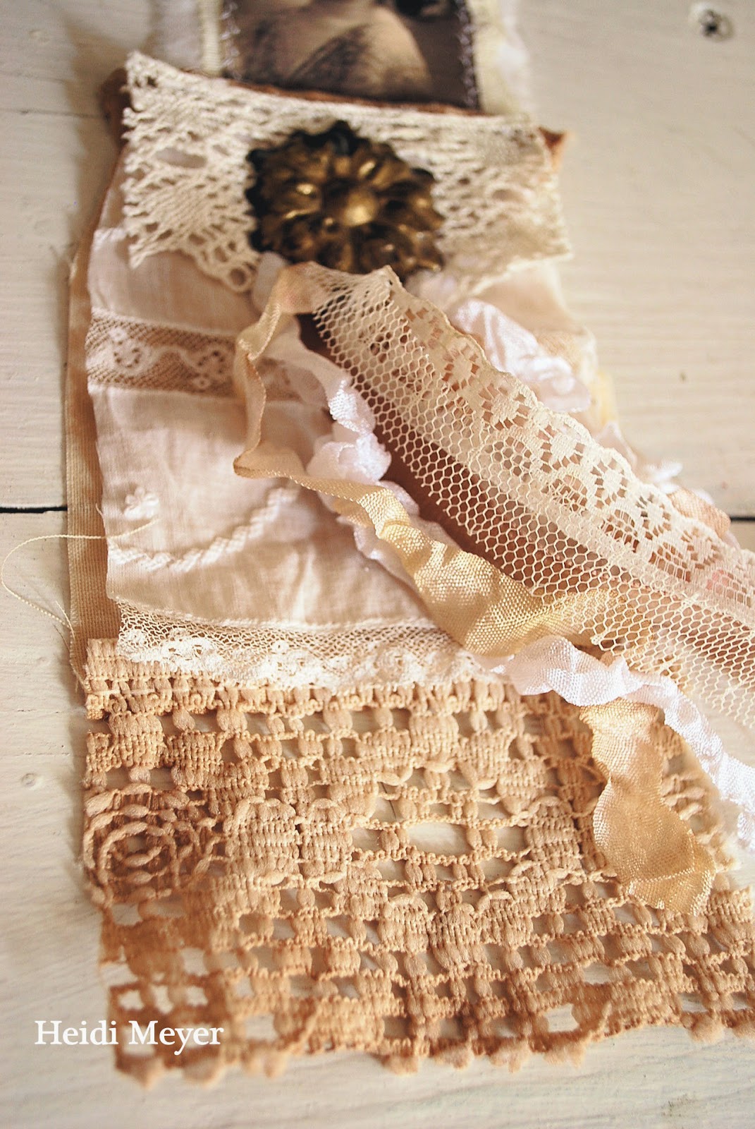 Sugah Beez: Vintage Darlings snippet roll swap