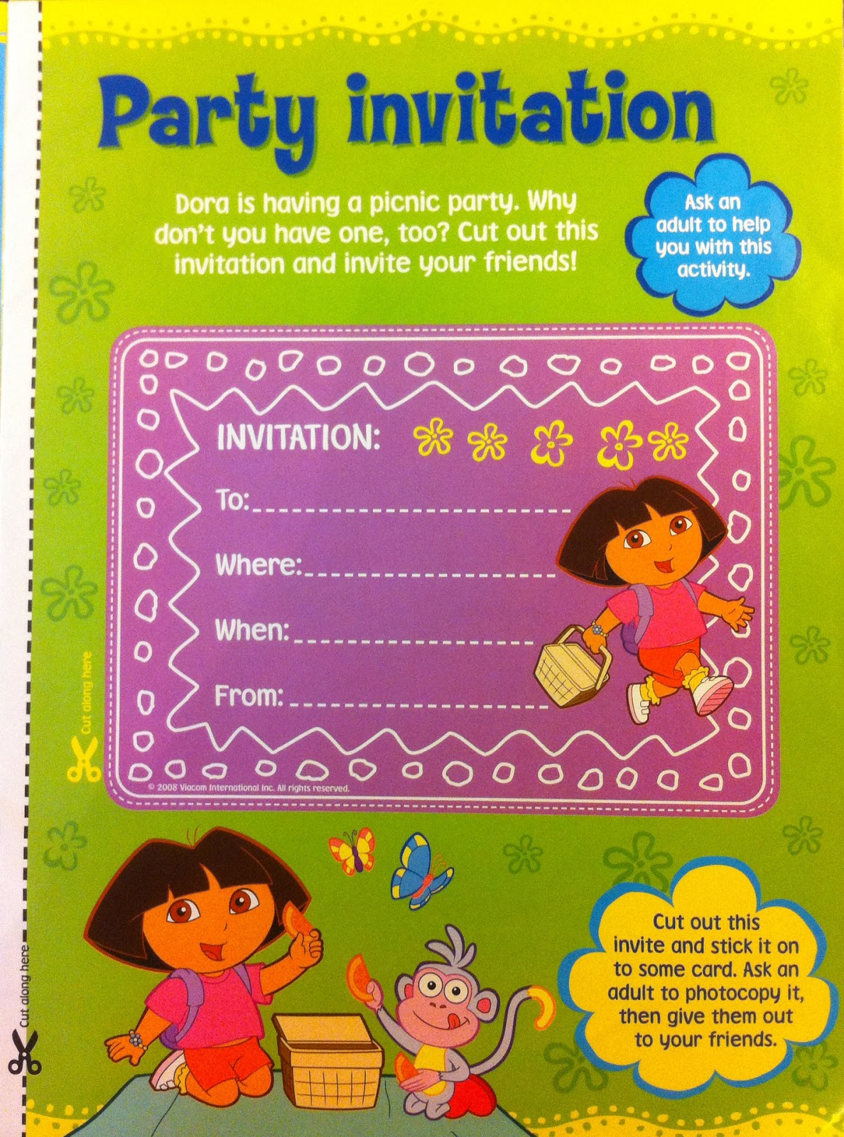 Daydreams and Reality: Dora the Explorer Magazine Portfolio