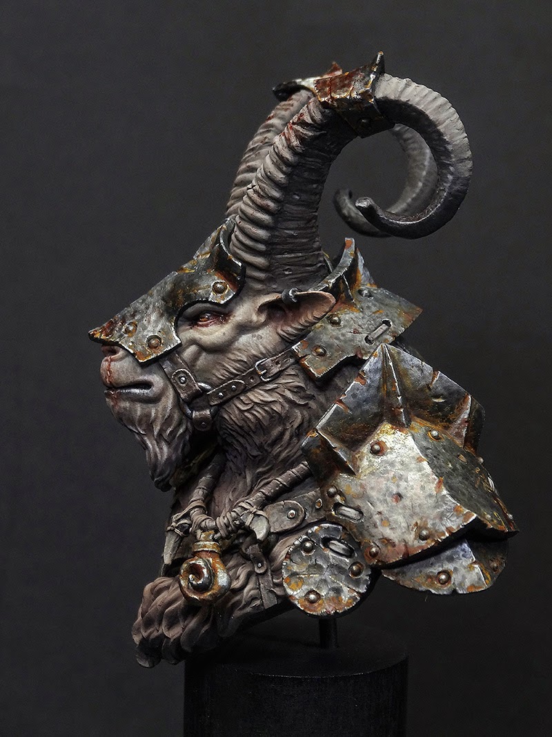 MASSIVE VOODOO: Step by Step: Sha'un - Ram Tribe Warrior