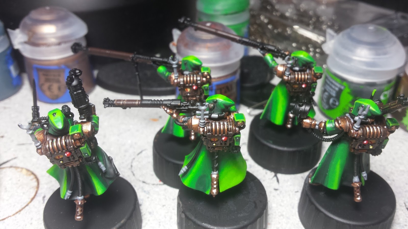 Brush Wizard: More AdMech Progress!