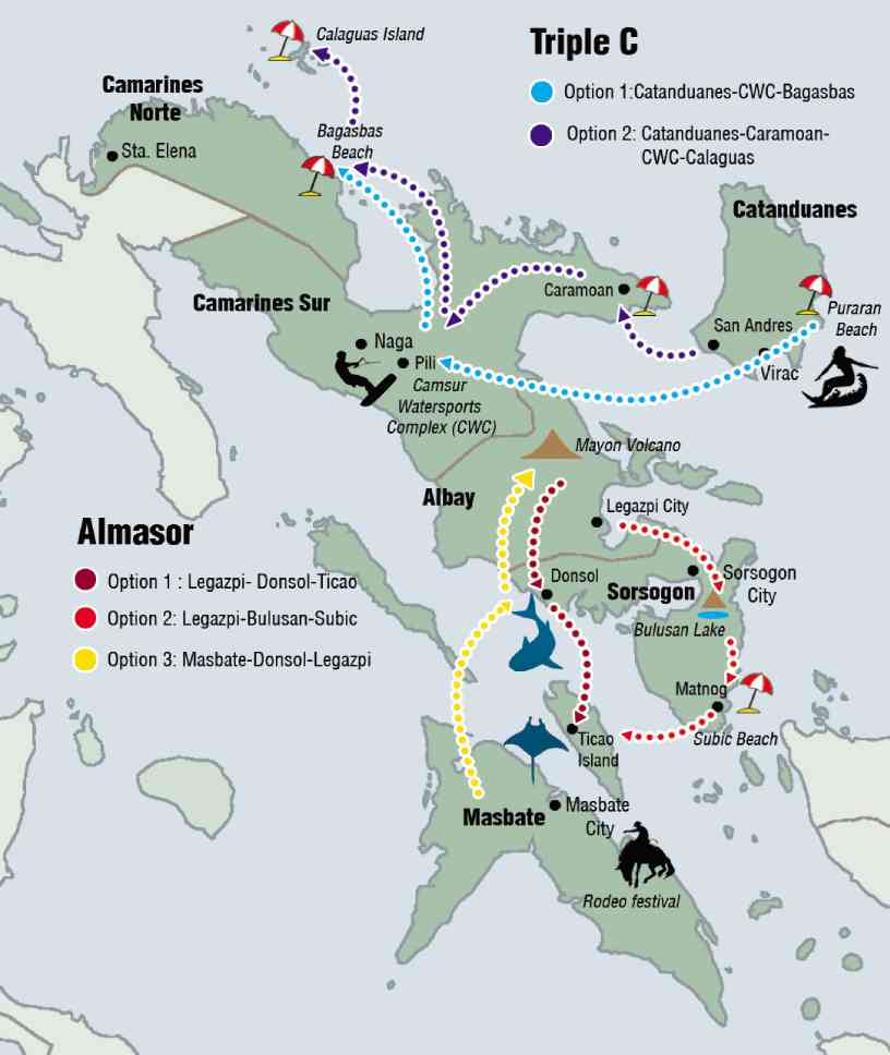 bicol region map - philippin news collections