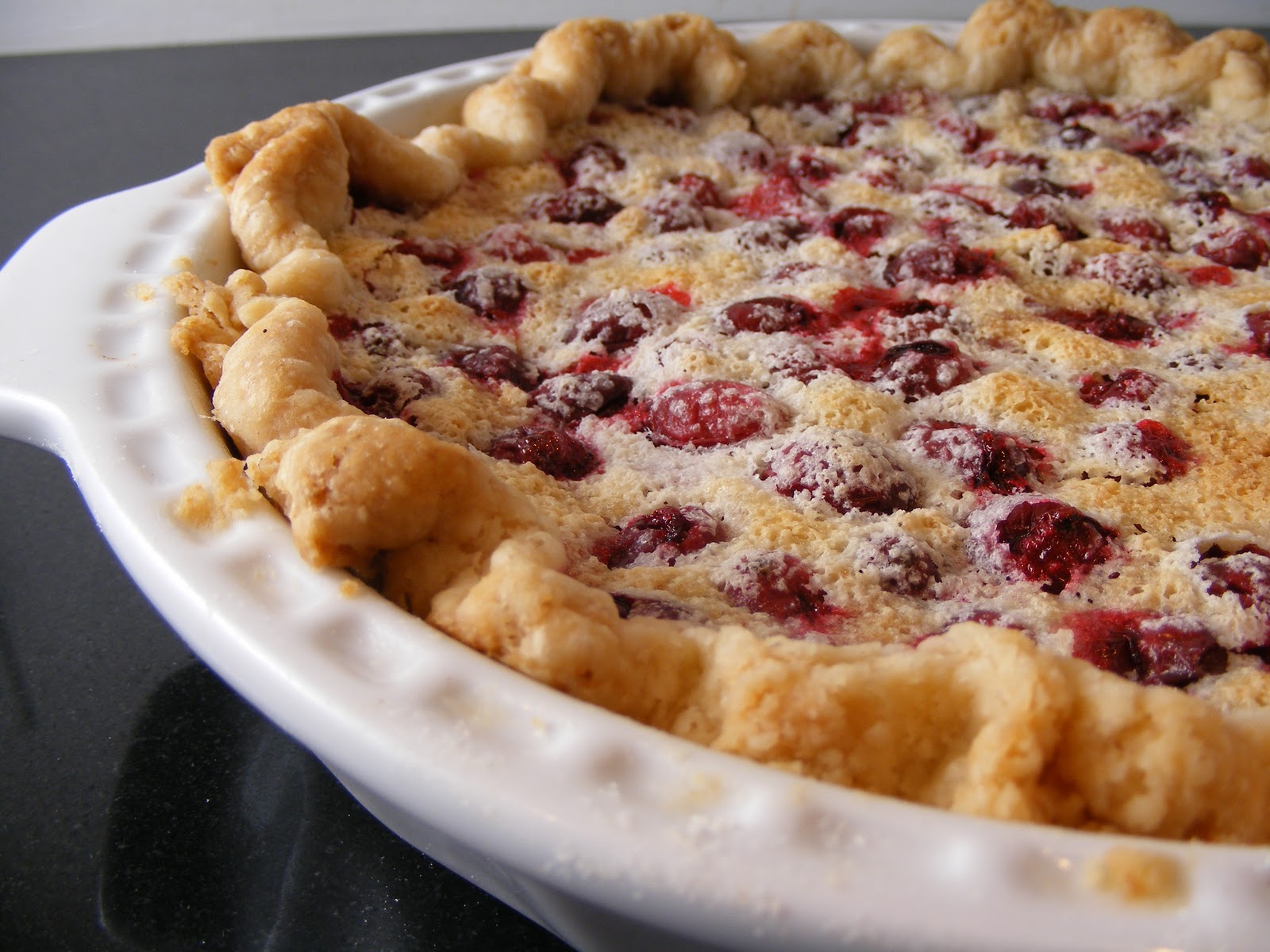 The Virtual Goody Plate: Cranberry Cream Pie