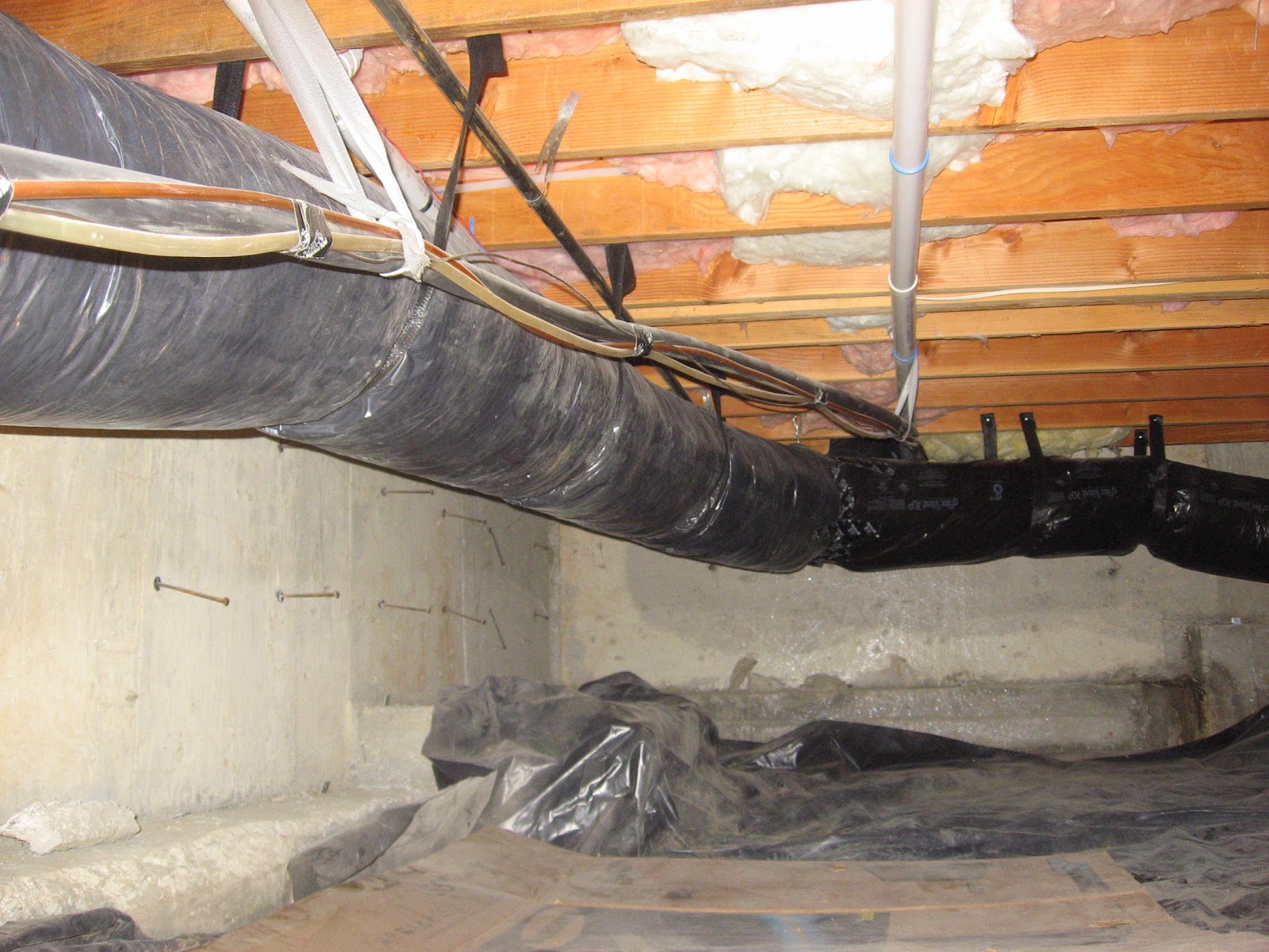 How To Attach Flex Duct To Plenum : Energy Conservation How To: Better ...