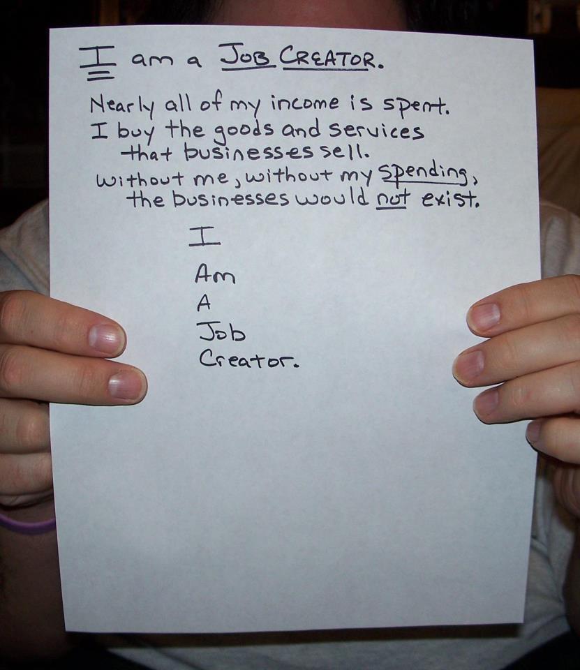 Molly's Middle America: Creating jobs: How Demand Creates New Jobs