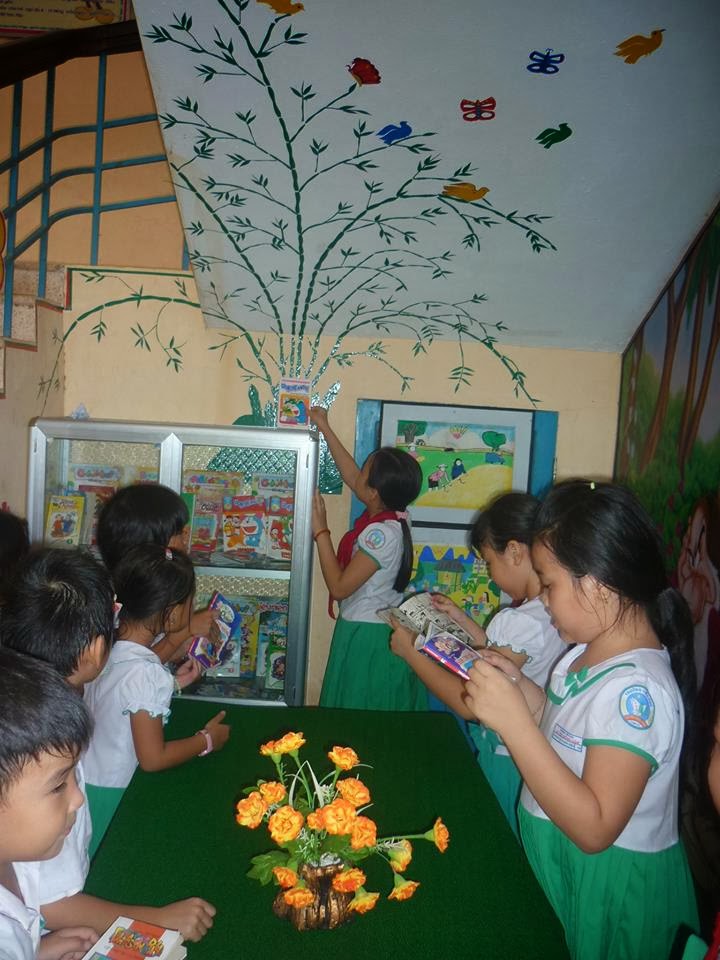 Thư viện trường TH Lê Thị Hồng Gấm: MỘT SỐ HÌNH ẢNH XÂY DỰNG THƯ VIỆN ...