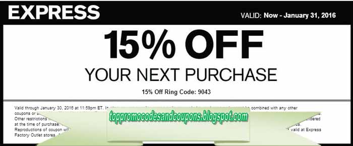 Free Promo Codes and Coupons 2023: Express Coupons