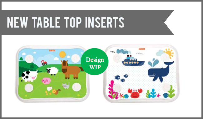 New Stokke Table Top Inserts