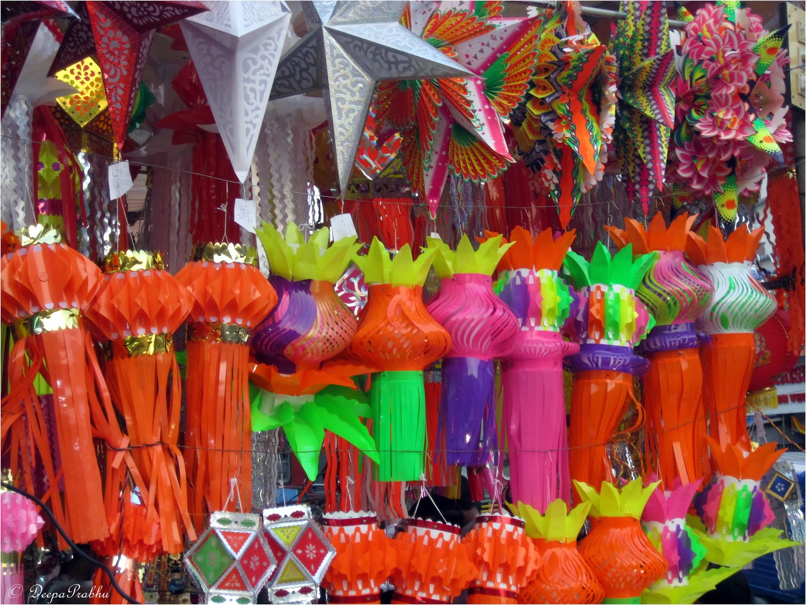 Markets in Diwali - Random Photography