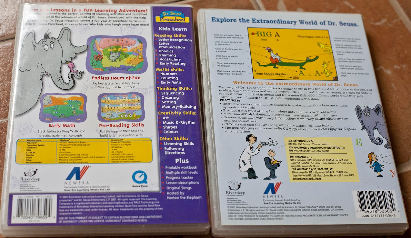 MadAboutDigit Room Clearout: DR SEUSS CD ROMs