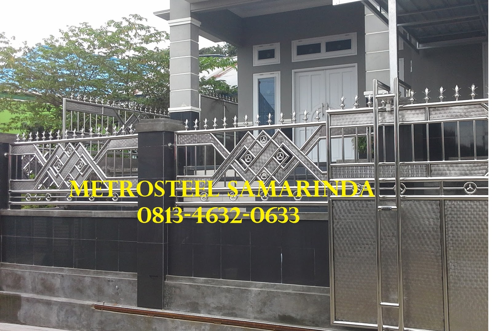 Metro Steel: PAGAR PINTU STENLIS STEEL