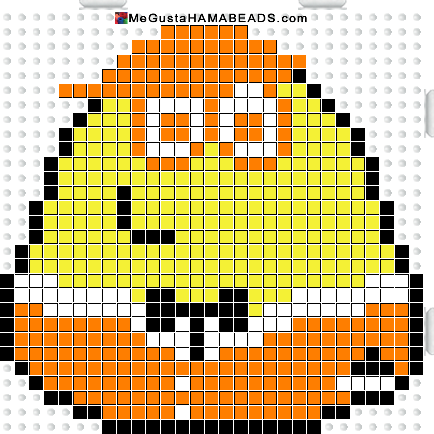 Pou hama beads - Imagui